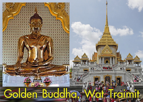 Wat Traimit (Golden Buddha) -: Siam Bangkok Map